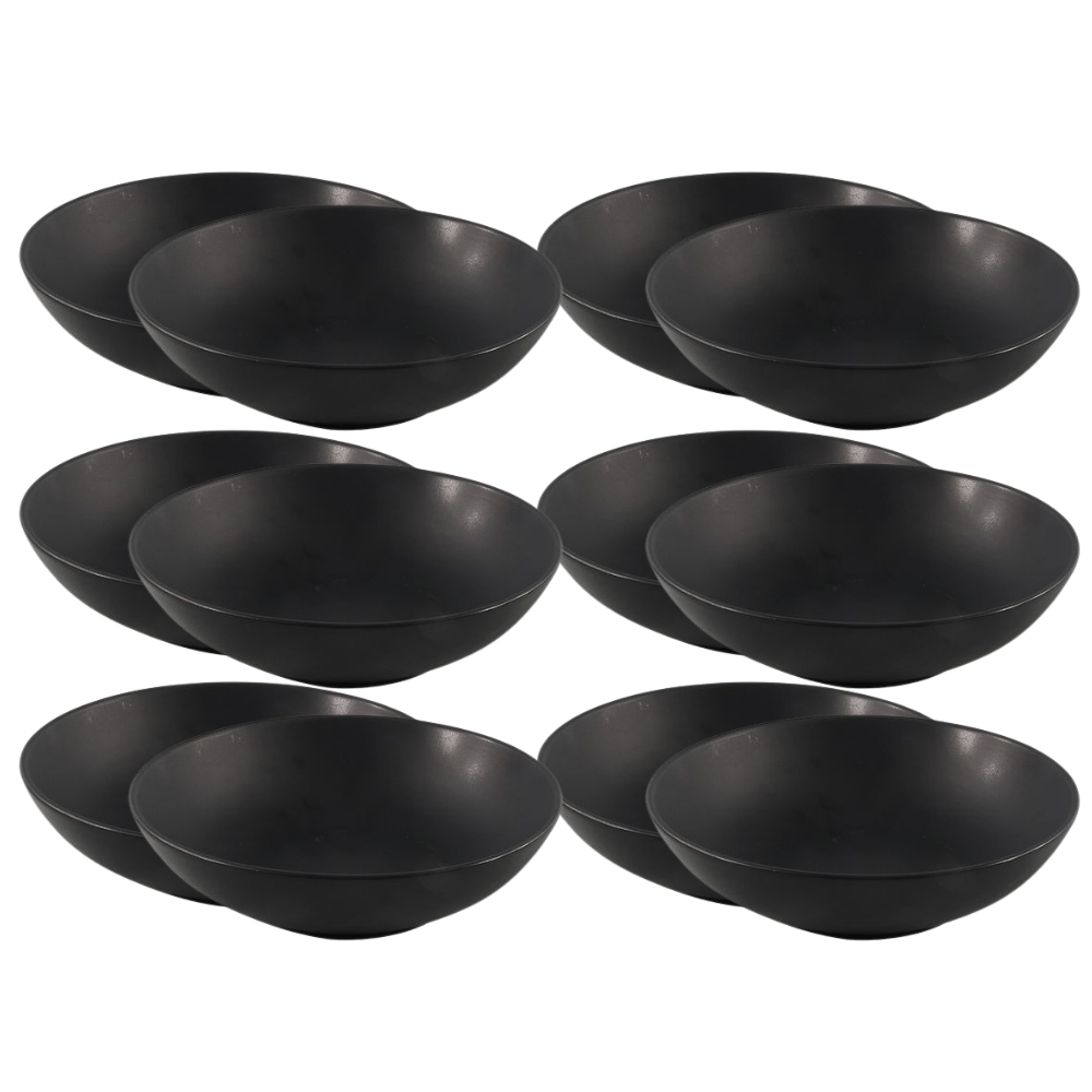 OTIX Bord - 12 stuks - Diep - Zwart - Weekendwebshop.nl